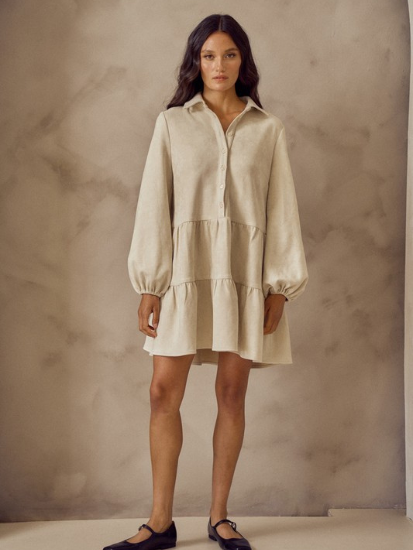 Suede Mini Dress | Mimi & Rae