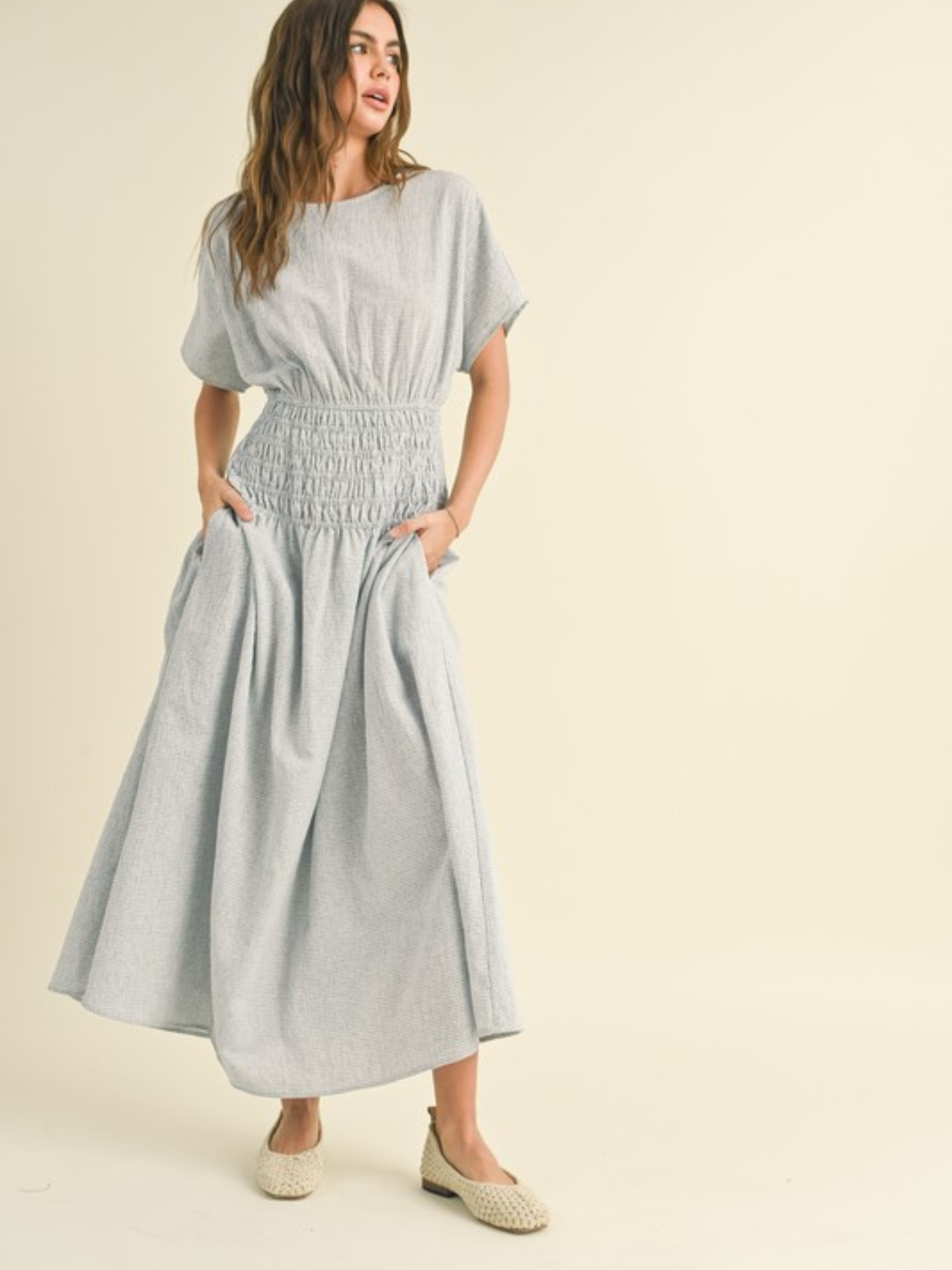 Check Smocked Dress | Mimi & Rae